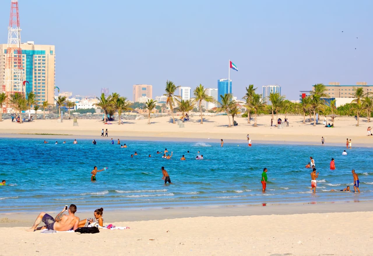 Al Mamzar Beach Park — Meeting Dubai With Sallet Al Sayad