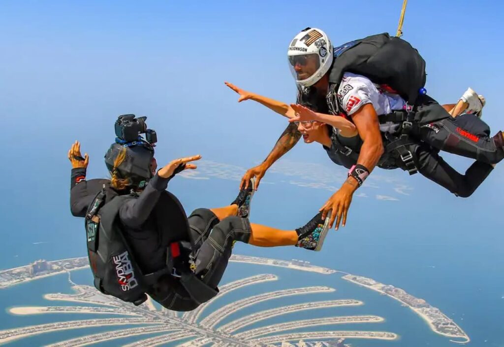 Skydive Dubai — Meeting Dubai With Sallet Al Sayad